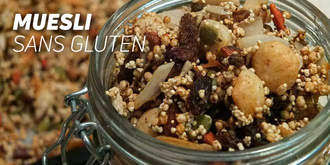 Muesli Sans Gluten - Recette idéale pour les coeliaques!